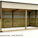 Horse Barns and Run-ins - Jim's Amish Structures