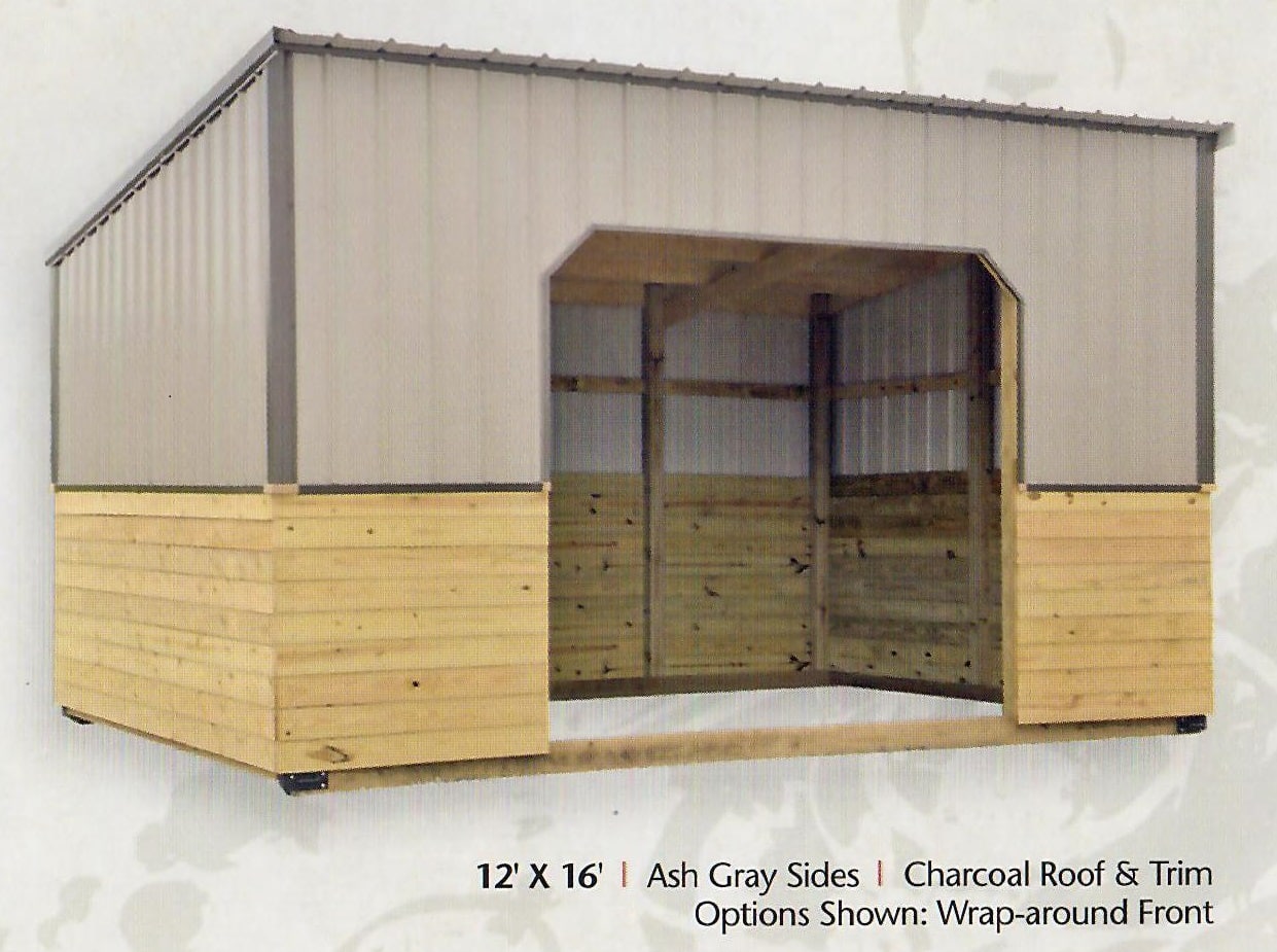 Horse Barns and Run-ins - Jim's Amish Structures