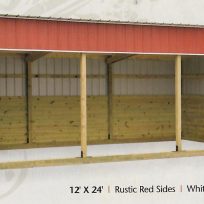 Horse Barns and Run-ins - Jim's Amish Structures